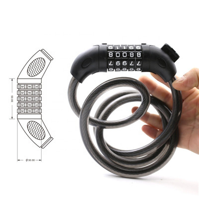 5 digital combination number chain U bike lock | padlock manufacturers