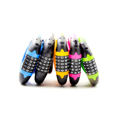 5 digital combination number chain U bike lock