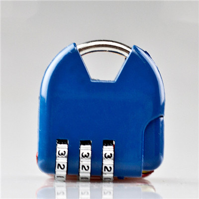 Boutique mini 3 digit cartoon code lock | padlock manufacturers