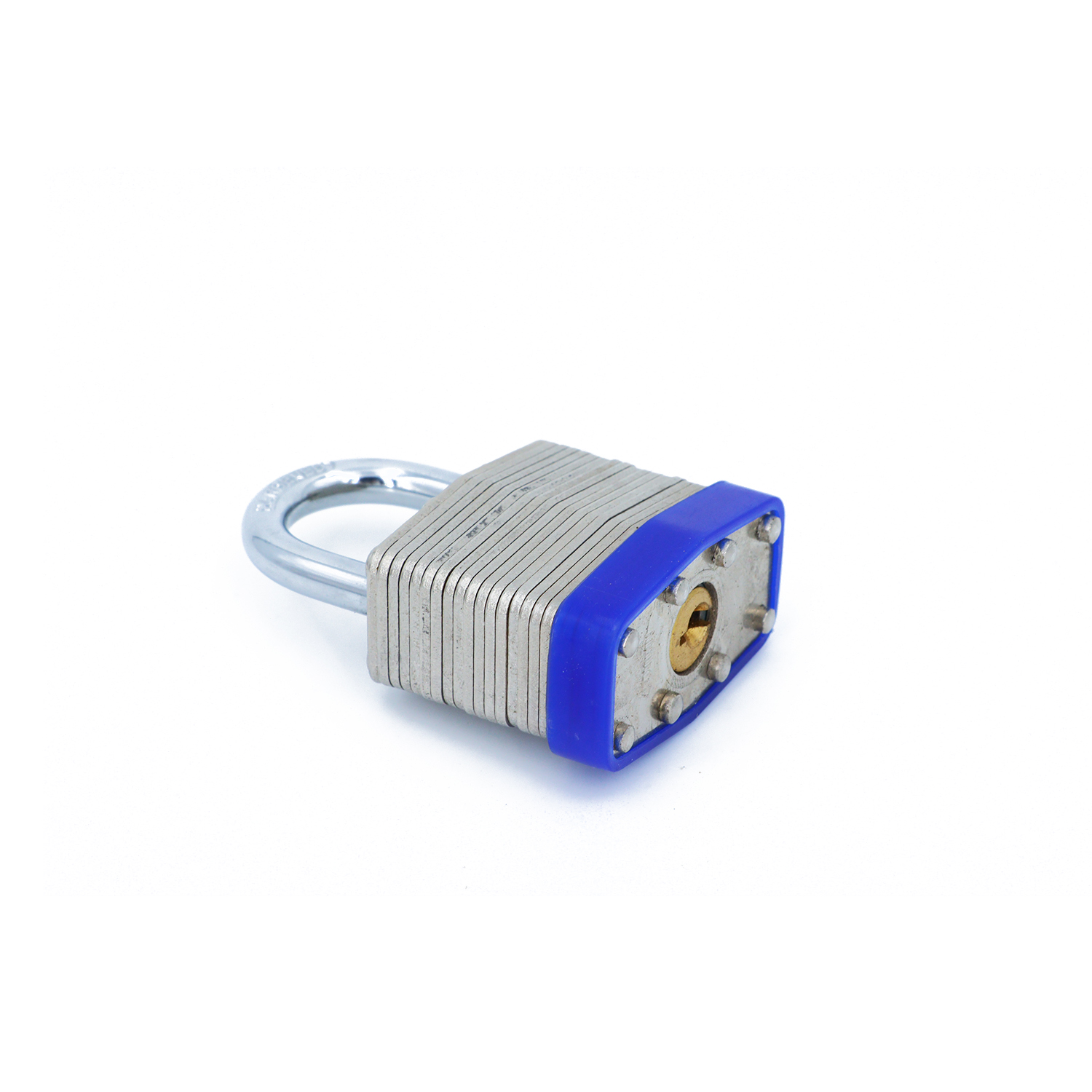 Short shackle rinforced laminated steel padlock | padlock manufacturers