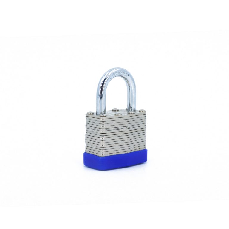 Short shackle rinforced laminated steel padlock | padlock manufacturers