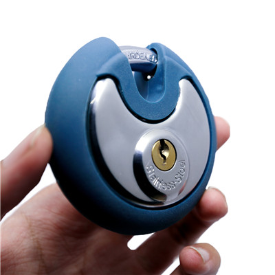 Solid disc padlock high safety pad lock | padlock manufacturers