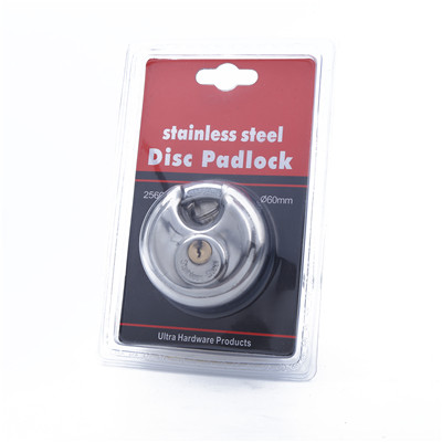 Stainless steel round cake lock trailer padlock | padlock manufacturers